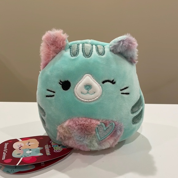 Squishmallows | Other | 5 Stevon The Goldenretrievercorinna The Cat ...